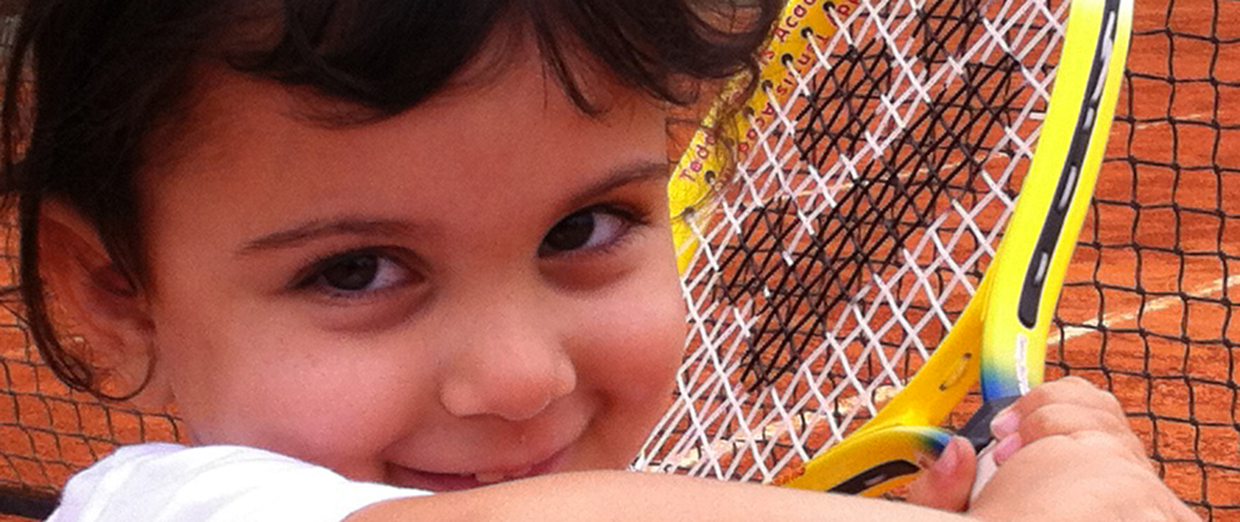 Girl with racket - Teddy Tennis United Kingdom