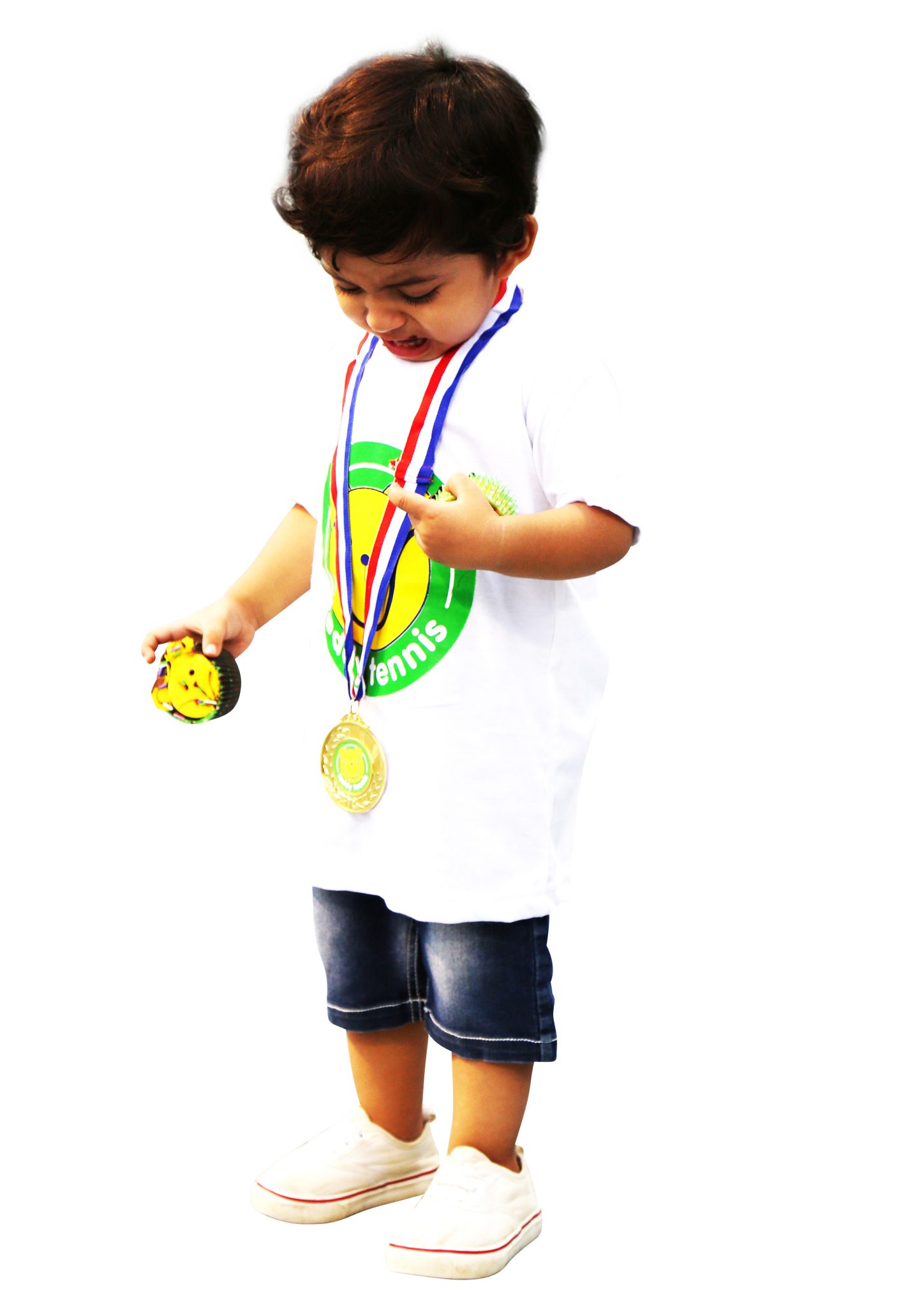 Little boy with TT medal - TT Pakistan 2018 - Teddy Tennis United Kingdom